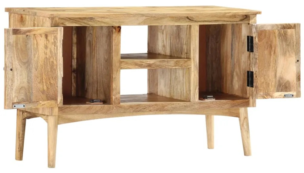 Příborník 100 x 35 x 60 cm masivní mangovníkové dřevo 285862