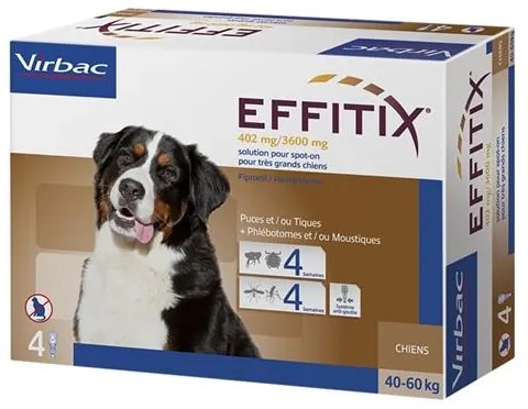 Effitix Spot-on XL a.u.v. 402mg/3600mg sol 4x6,6ml