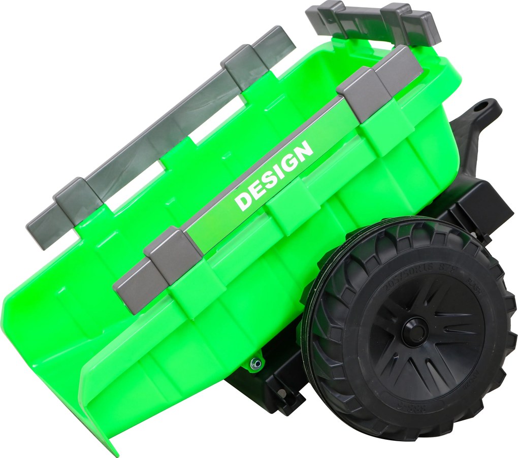 Ramiz Traktor s přívěsem 720-T zelený