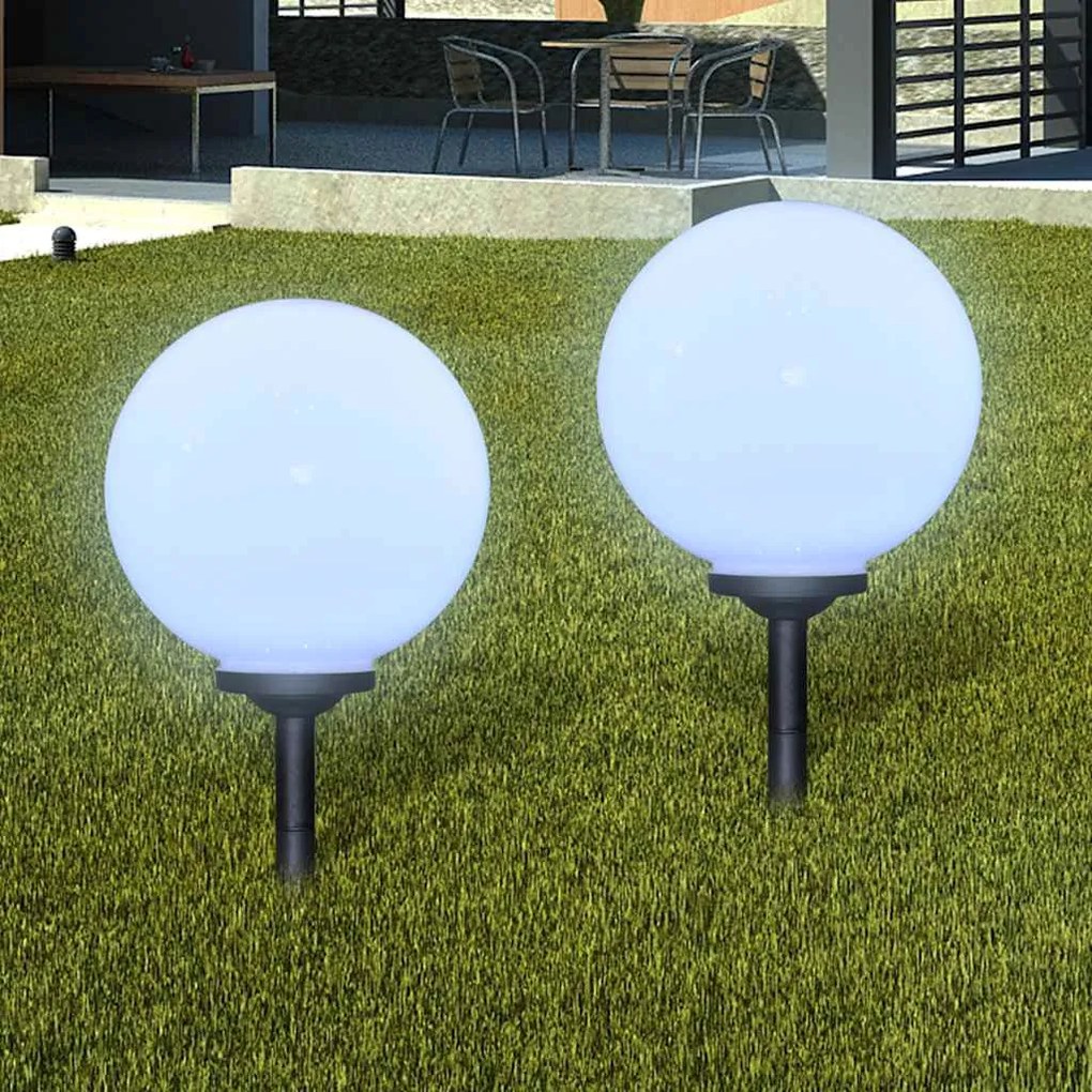 Venkovní osvětlení příjezdové cesty 4 ks LED 30 cm se zápichem 277116