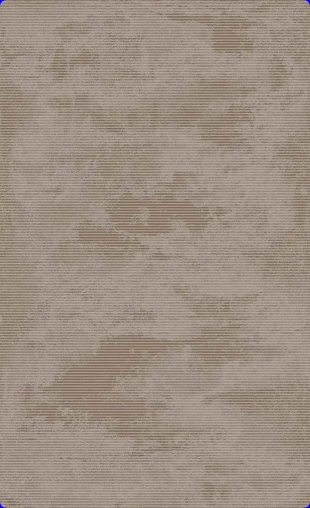 BE Koberec Eforia 9551 Brown - hnědý obdélníkový Rozměr: 60x100 cm