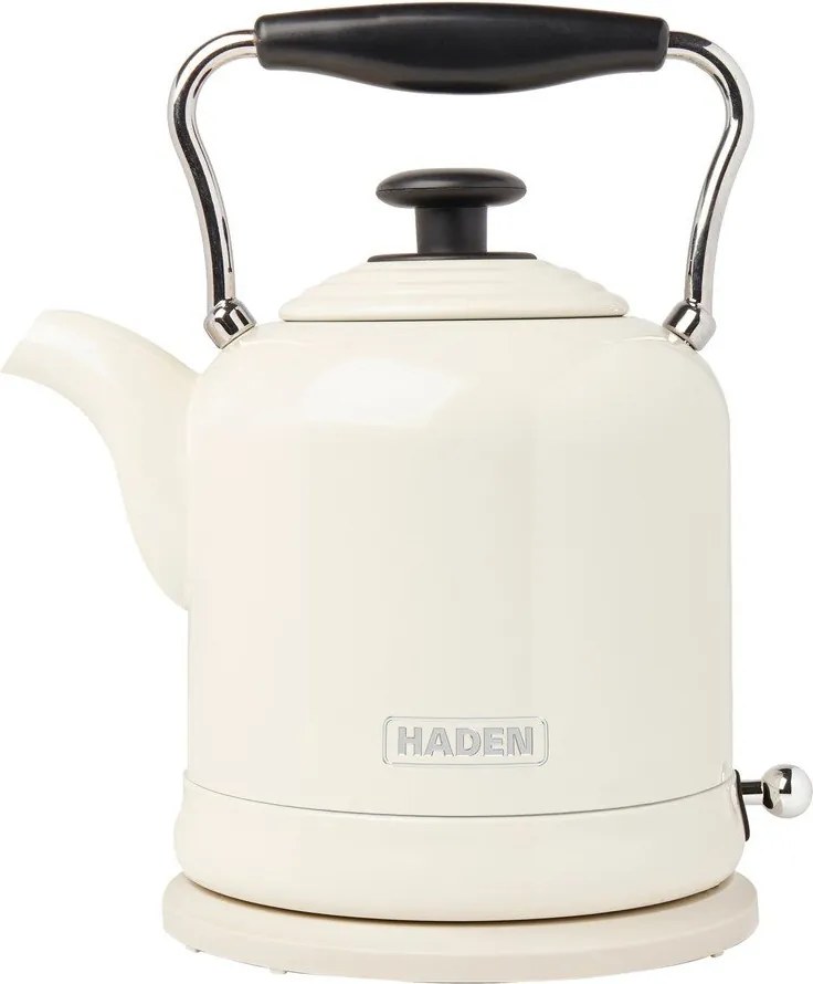 Krémová rychlovarná konvice z nerezové oceli 1,5 l Highclere – Haden