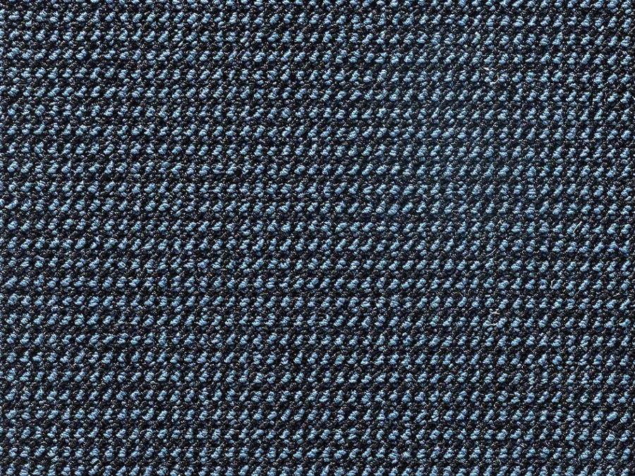 Zátěžový koberec Check 78 - modrý - 4m