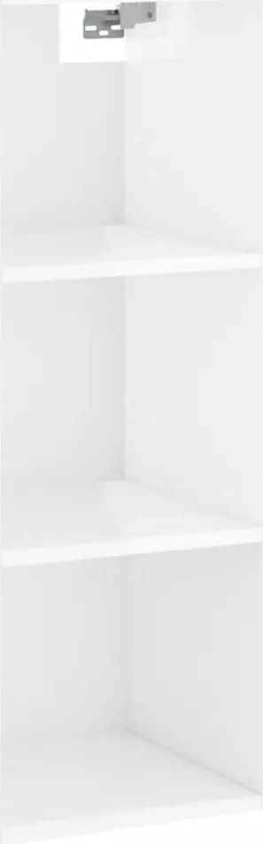 vidaXL Skříň highboard 34,5 x 34 x 180 cm kompozitní dřevo [3189679] Barva: Betonová šedá