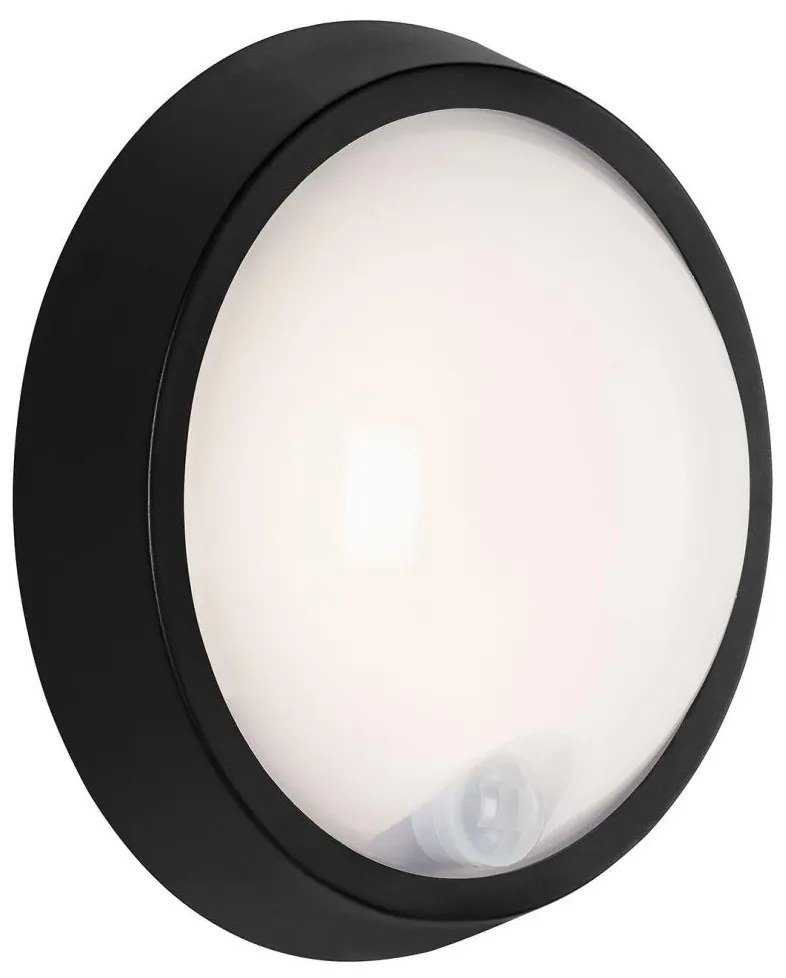 Briloner 3352-015 - LED Venkovní svítidlo se senzorem HELSINKI LED/12W/230V IP44
