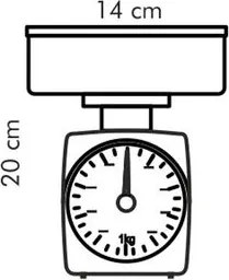 TESCOMA Kuchyňská váha ACCURA 2,0 kg