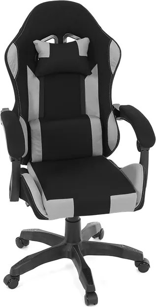Autronic Herní křeslo KA-R209 Barva potahu: Černá/šedá