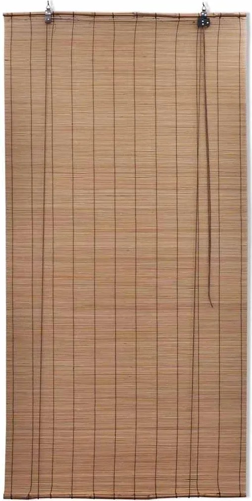 Zatemňovací rolety z bambusu 2 ks 80 x 160 cm hnědé 3057518