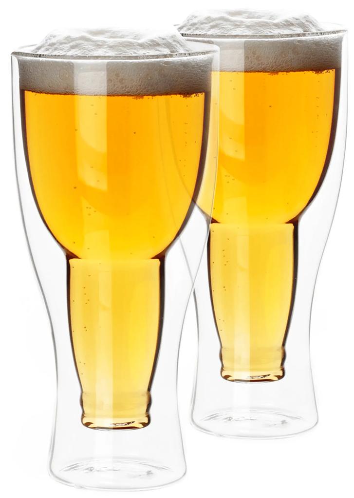 Termo sklenice Cool Beer 350 ml 2 ks