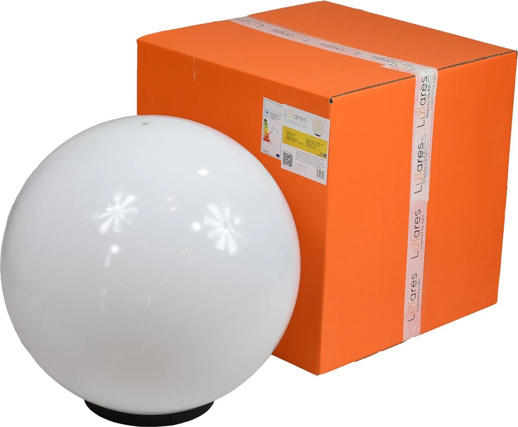 Luna Ball Zahradní Lampa Kula 50 cm montážní sada Premium Uv