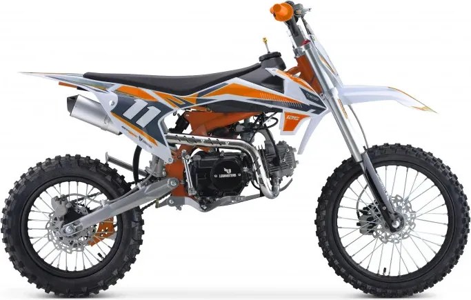 Leramotors Shark 125ccm 4T 17/14 - pitbike, oranžová