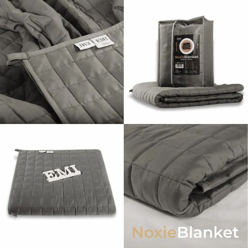 Zátěžová přikrývka NoxieBlanket 7kg 140x200 cm EMI