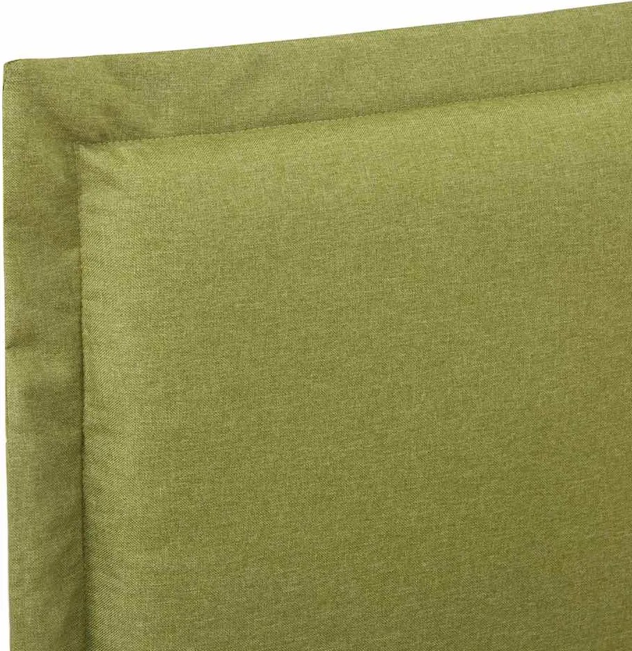 Rám postele zelený textil 90 x 200 cm 280996