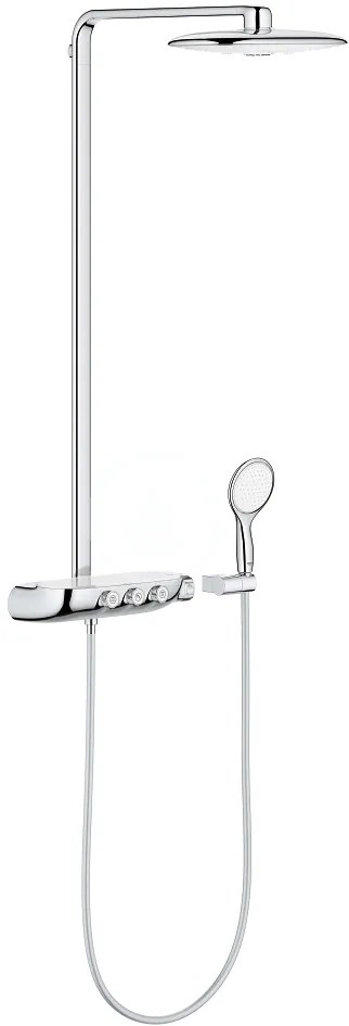 GROHE - Rainshower SmartControl Sprchový set Duo pod omítku s termostatem, 360 mm, měsíční bílá 26250LS0