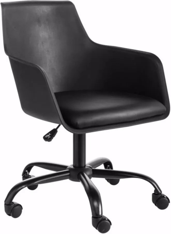 Černá nastavitelná kancelářská židle Støraa Leslie