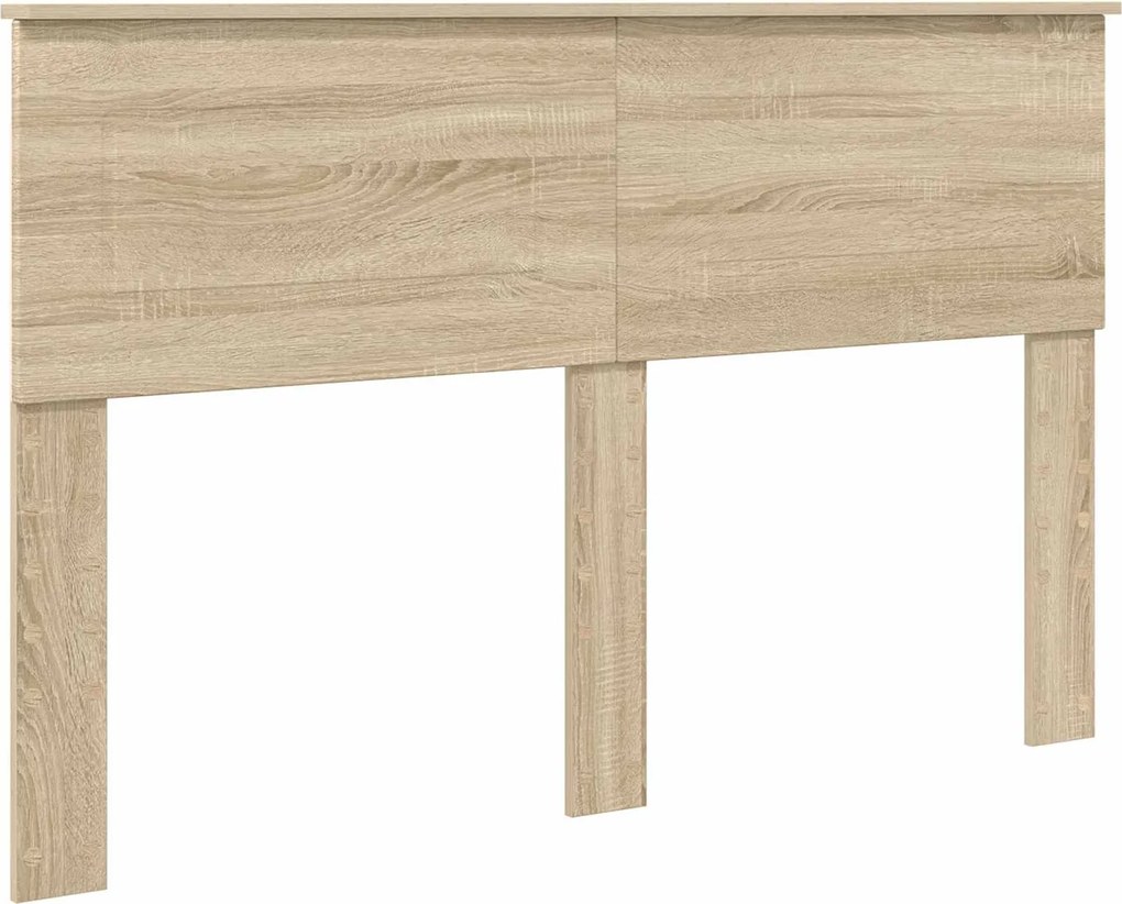 Rám postele s čelo Sonoma dub 140 x 200 cm Kompozitní dřevo 3408846