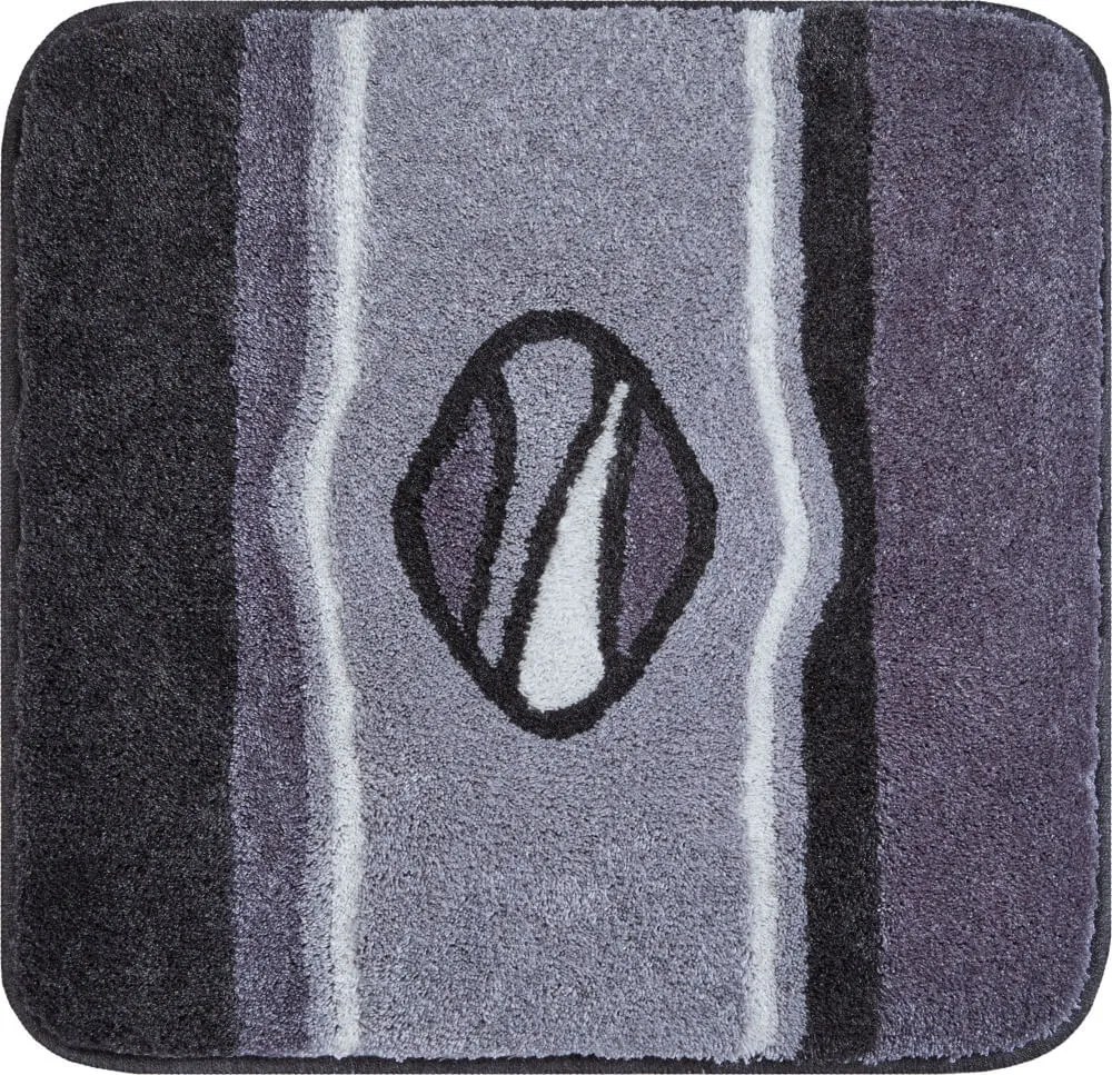 GRUND Koupelnová předložka JEWEL antracitová Rozměr: 60x60 cm