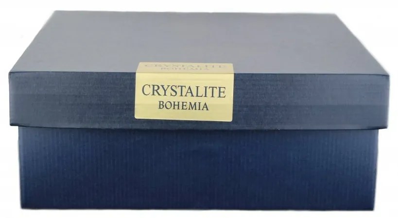 Crystalite Bohemia křišťálový whisky set Quadro 1+2