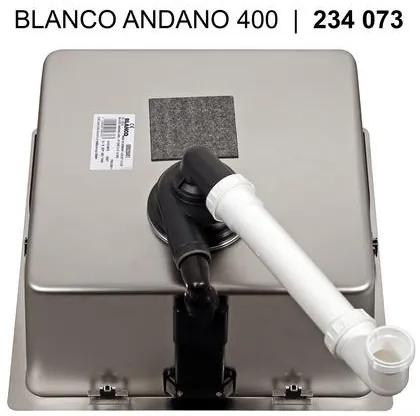 Blanco ANDANO 400 IF InFino Nerez hedvábný lesk bez táhla