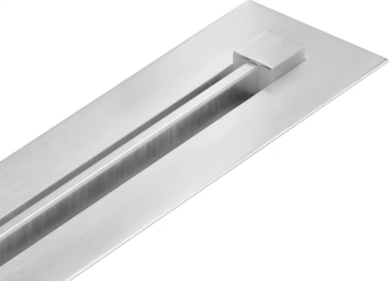 Mexen Flat Super Slim, super tenký odtokový žlab s 360° rotačním sifonem 150 cm, nerez, 1051150