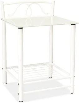 Noční stolek ET-920 bílá