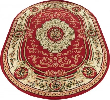 Koberec ATLAS PP F744A červený ovál