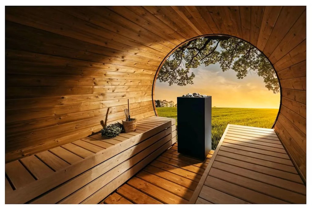 HUUM saunová kamna elektrická CORE Black, 9kW