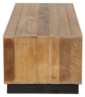 Konferenční stolek z masivu Borat recyklovaná borovice