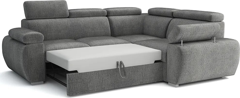 Sedací souprava BASTON | 260x210 cm | rozkládací + úložný prostor | VÝBĚR TKANIN