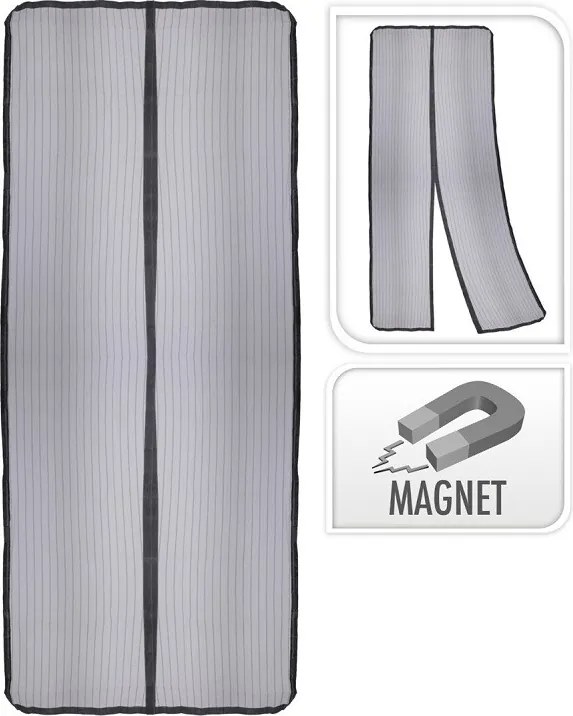 Magnetický závěs do dveří 210 × 2×50 cm
