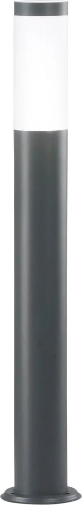 FAN I-TOKYO-P70 ANT Sloupkové svítidlo PALETTO TOKYO nerez / polykarbonát antracit, 1xE27, IP44, 70 x 11,5 x 11,5 cm - FANEUROPE