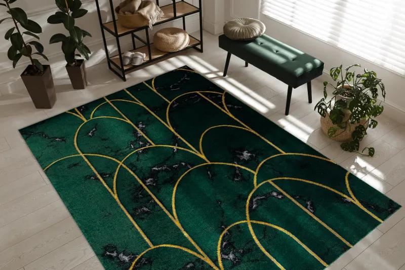 Dywany Łuszczów Kusový koberec Emerald 1016 green and gold ROZMĚR: 120x170