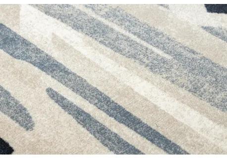 koberec Vlna NAIN Geometrický 7706/51955 béžový / modrý velikost 120x170 cm | krásné koberce cz