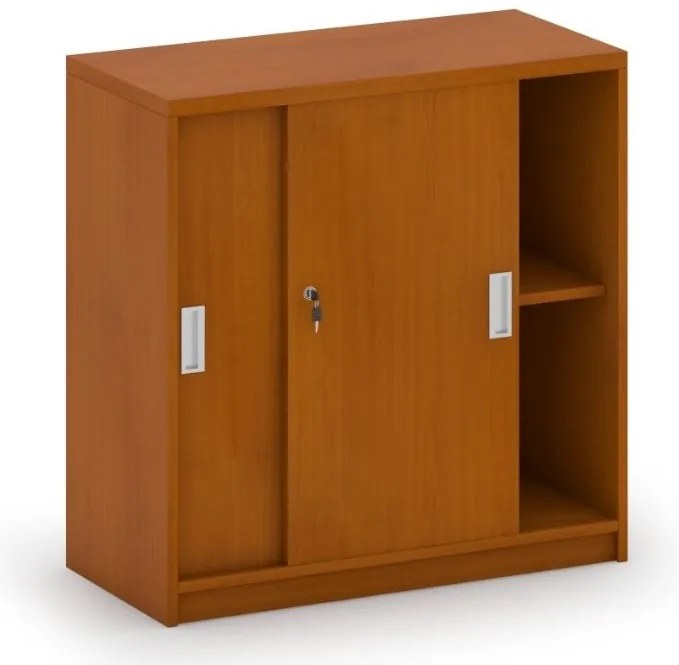 Skříň zasouvací MIRELLI, 800 x 400 x 800 mm, třešeň