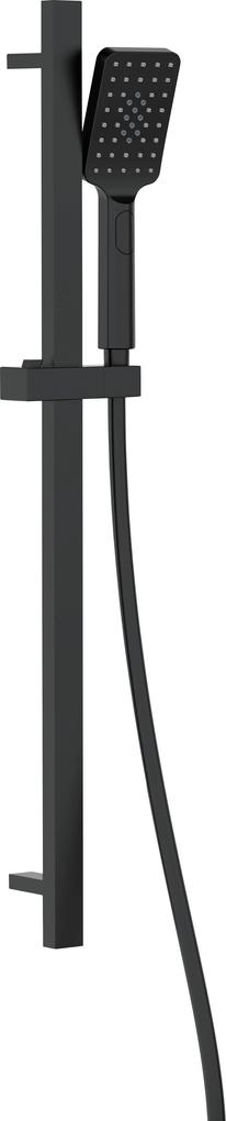 Aplomo Alpinia ruční posuvný sprchový set, černá