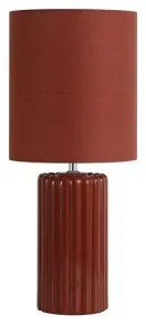 Searchlight EU22353OR - Stolní lampa GROOVE 1xE14/60W/230V burgundy