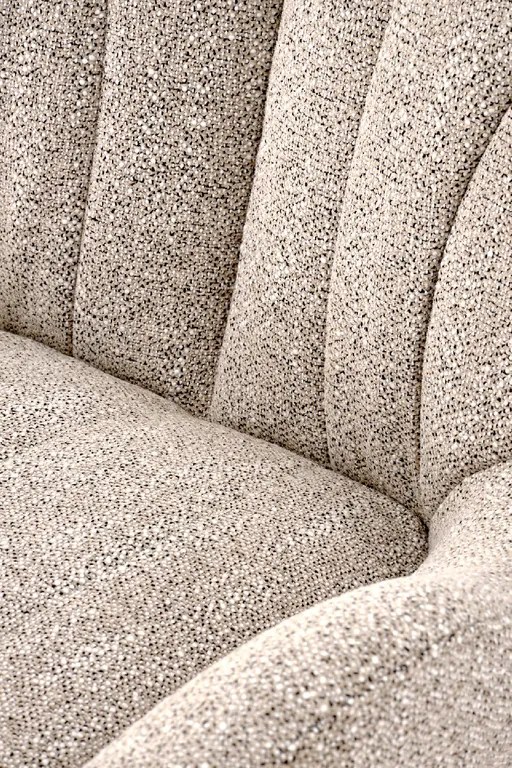 HALMAR LUIS houpací křeslo tmavě béžové