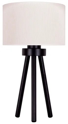 Duolla - Stolní lampa LYON 1xE27/15W/230V pr. 30 cm krémová