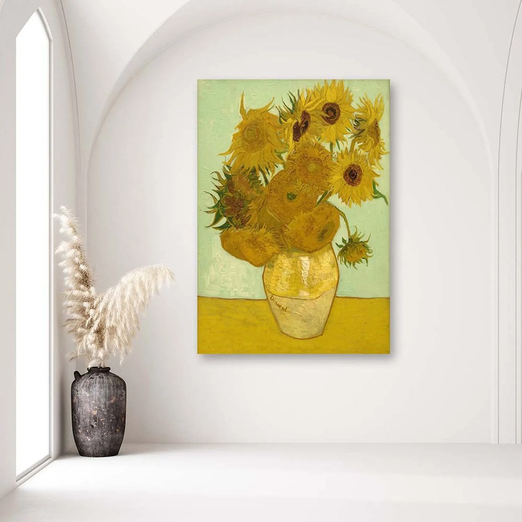 Gario Obraz na plátně Slunečnice - Vincent van Gogh reprodukce Rozměry: 40 x 60 cm
