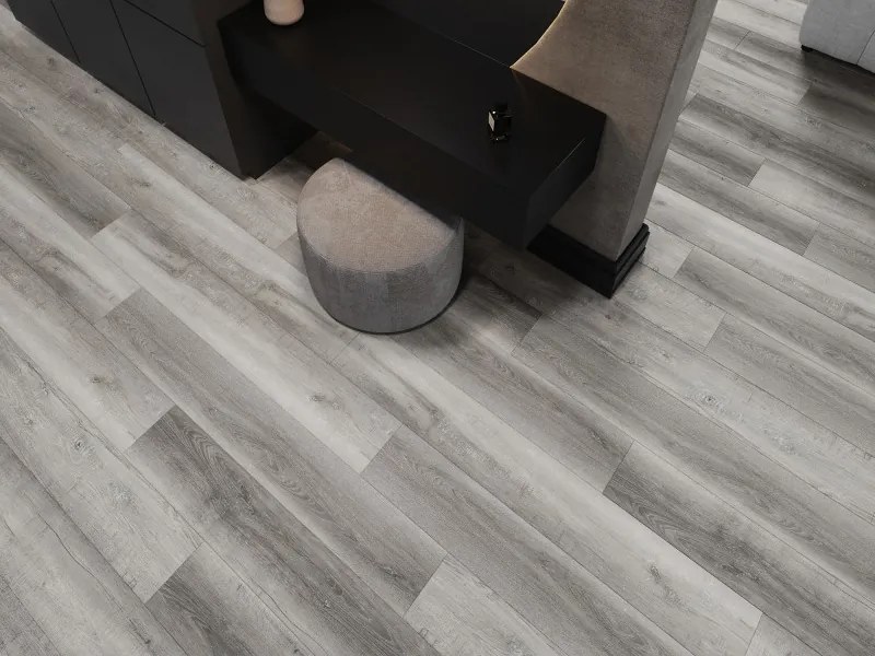 Mexen Santa Clara vzorek vinylových panelů SPC 6,5 mm, podložka IXPE 1,5 mm, 4 V-Fuga, Dub - F1010-S
