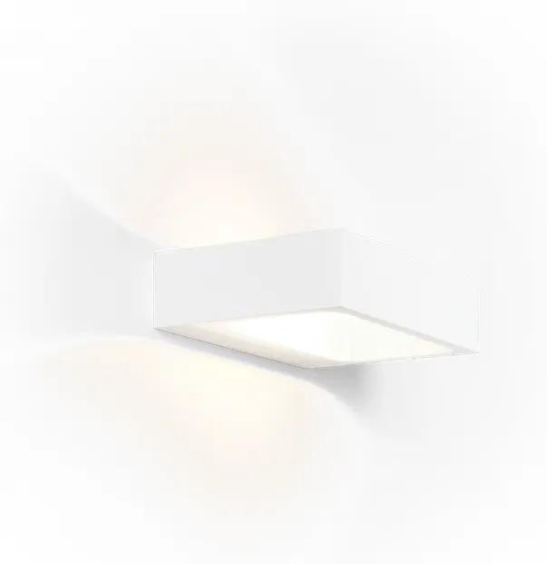 Wever Ducré 309274W5 Bento 1.3, bílé nástěnné svítidlo se svícením nahoru-dolu, 8W LED 3000K, délka 18cm