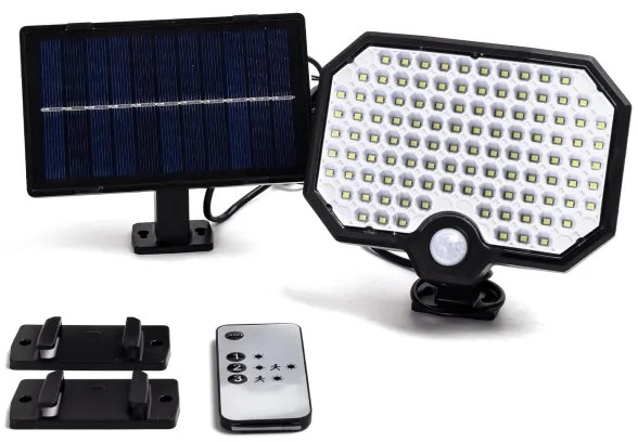 Aigostar - LED Solární svítidlo se senzorem pohybu LED/2,4W/3,7V IP65