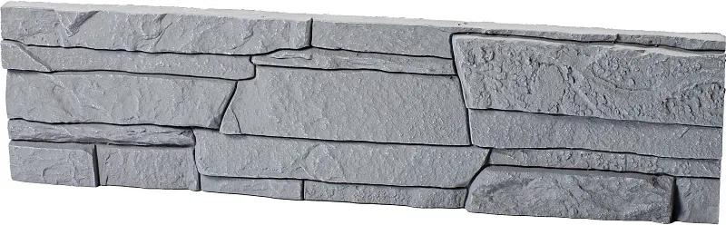 Betonový obklad LUMINTA Ronda šedá 48x11cm