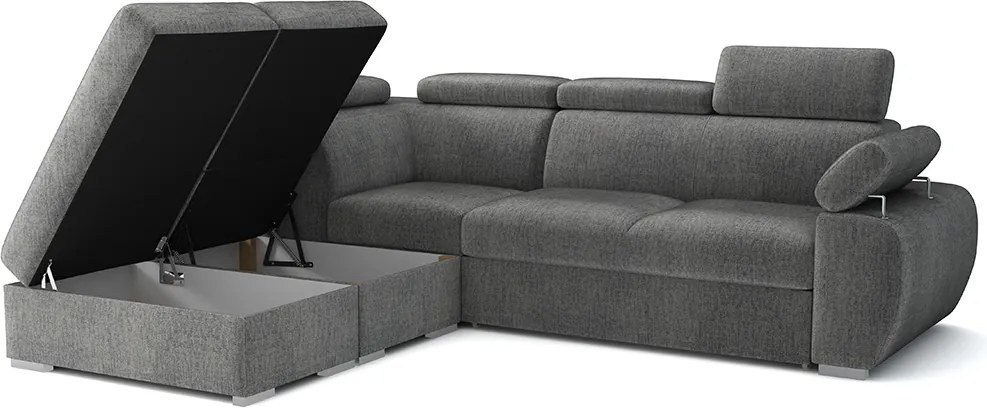 Sedací souprava BASTON | 230x260 cm | rozkládací + úložný prostor | VÝBĚR TKANIN