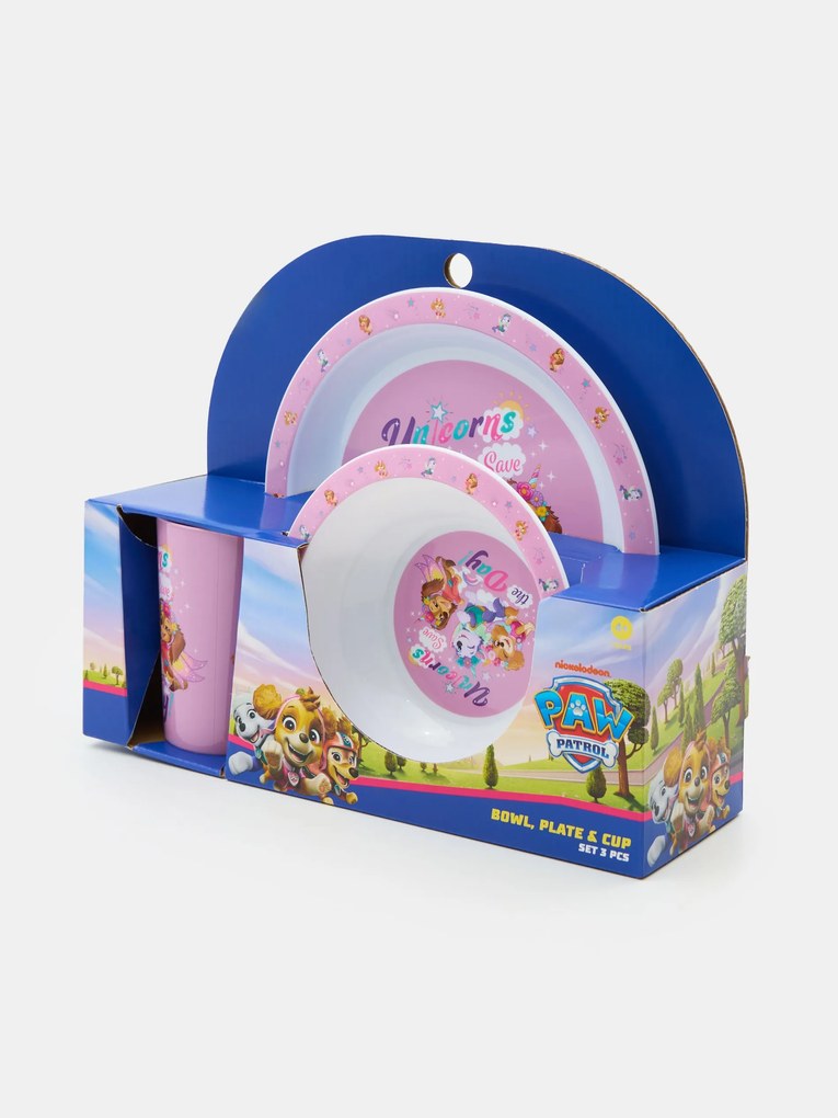 Sinsay - Sada: miska, talířek a hrnek PAW Patrol - vícebarevná