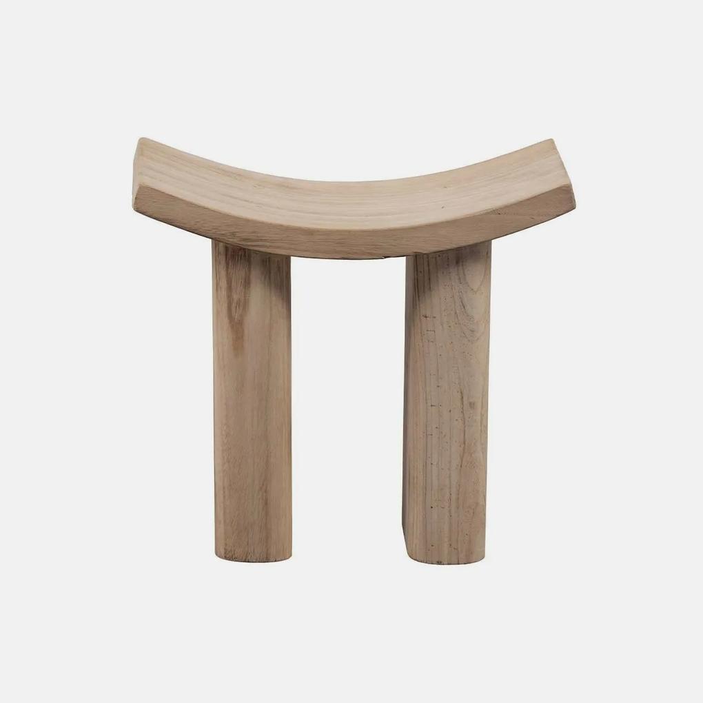 Béžová Stolička Japan 45 × 50 × 25 cm BEPUREHOME