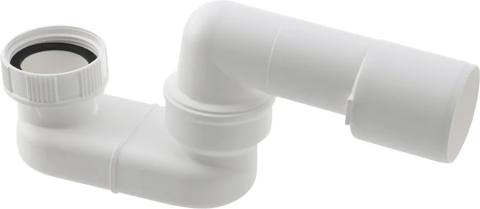 Polysan vanový sifon 6/4 x 40/50 mm výška 52 mm plast bílá 71693