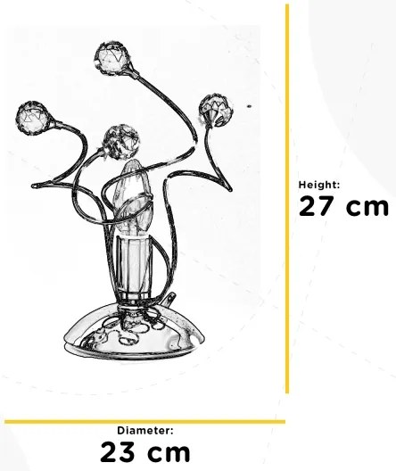 ONLI - Stolní lampa TRILLY 1xE14/6W/230V