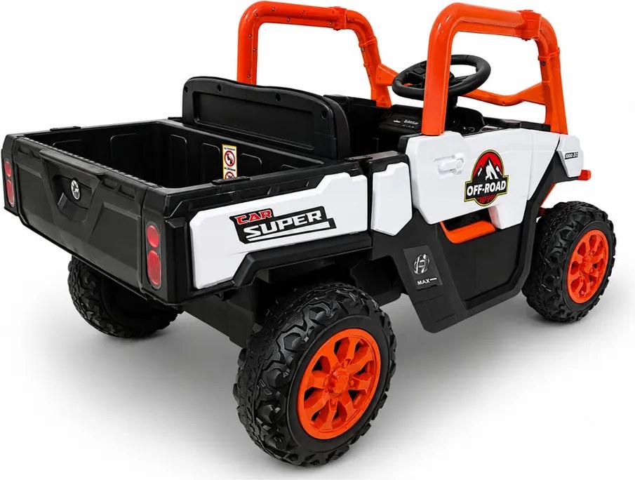 LEAN CARS Akumulátorové vozidlo 4x4 GTS2299-H 24 V, oranžové