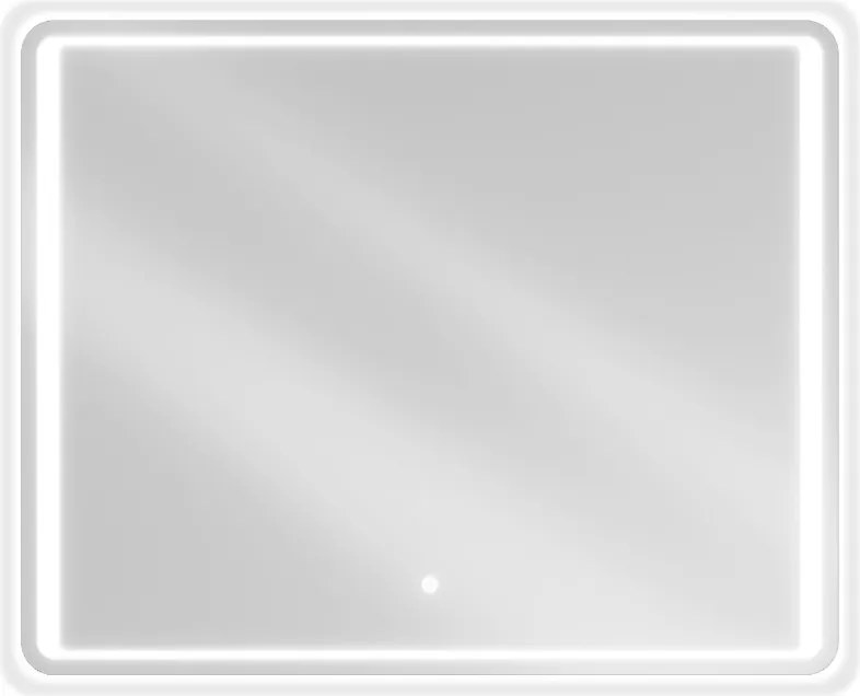 Mexen Zusa osvětlené koupelnové zrcadlo 120 x 80 cm, LED 6000K, proti zamlžení - 9808-120-080-611-00
